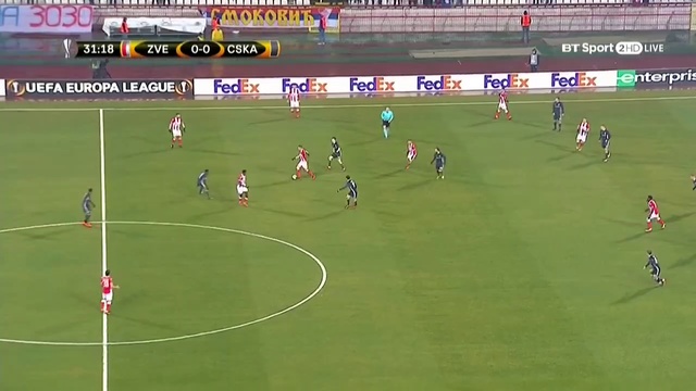 FK Crvena Zvezda Belgrad 0-0 PFK CSKA Moscow   ( E...