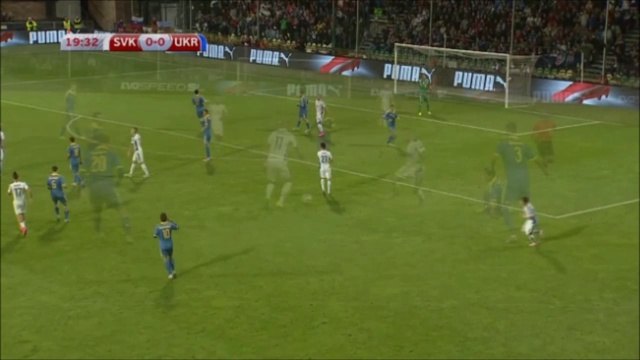 Словакия - Украина 0:0 видео
