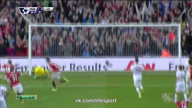 Манчестер Юнайтед - Ливерпуль 3:1 видео