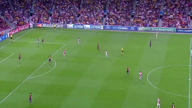 Барселона - Аякс 4:0 видео