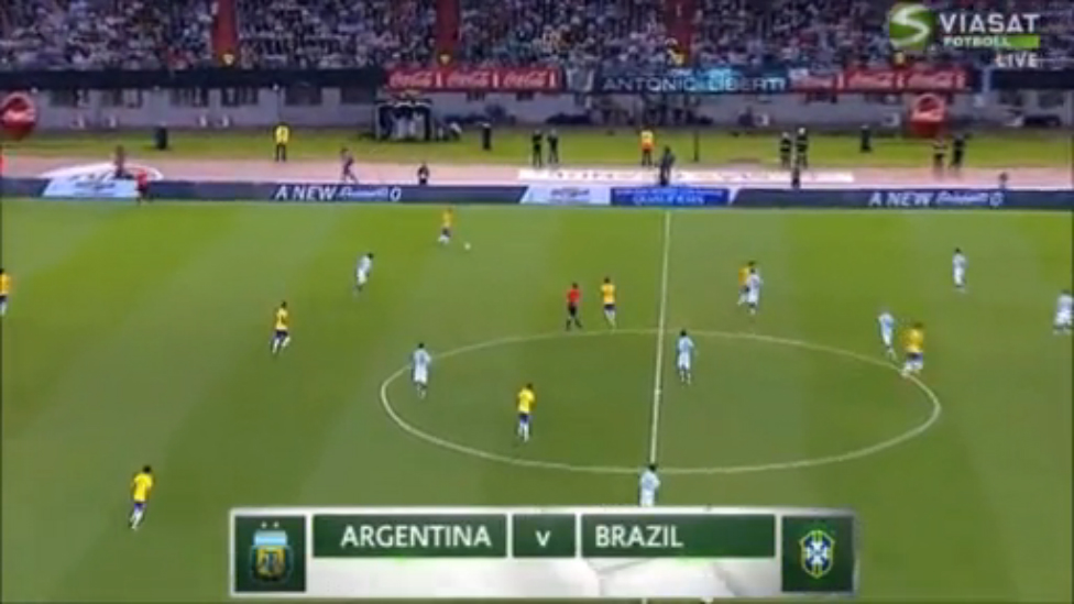 Аргентина - Бразилия 1:1 видео