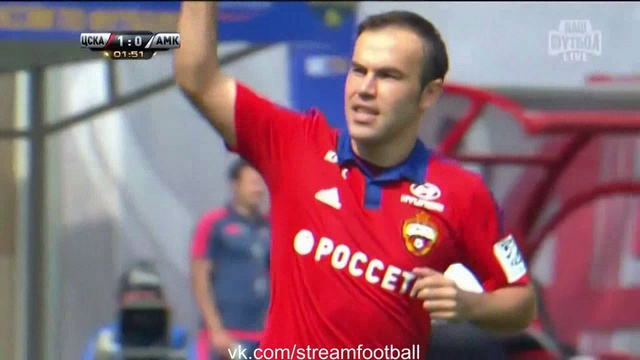 ЦСКА - Амкар 2:0 видео