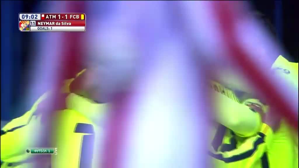 Атлетико - Барселона 2:3 видео