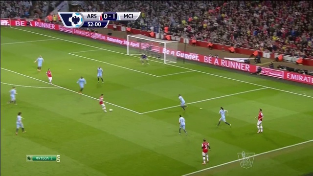 Арсенал - Манчестер Сити 1:1 видео