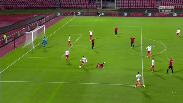 Albania 1-0 Wales