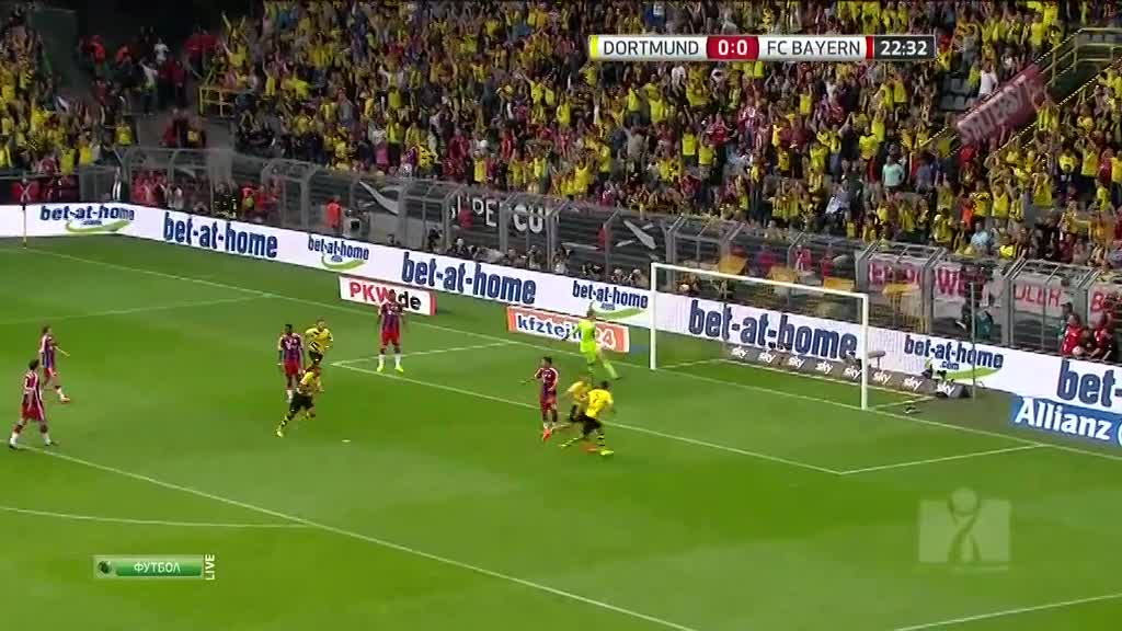 Боруссия Дортмунд - Бавария 2:0 видео
