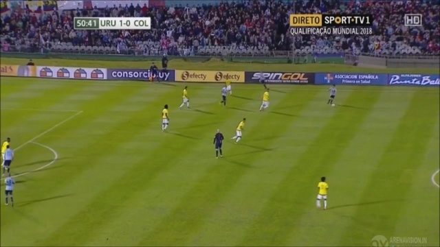 Уругвай - Колумбия 3:0 видео