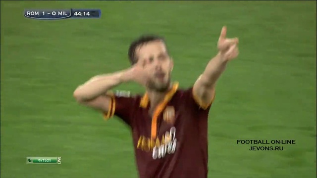 Рома - Милан 2:0 видео