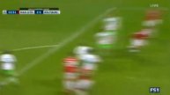 Manchester United 2-1 Wolfsburg - Golo de Mata (34min)