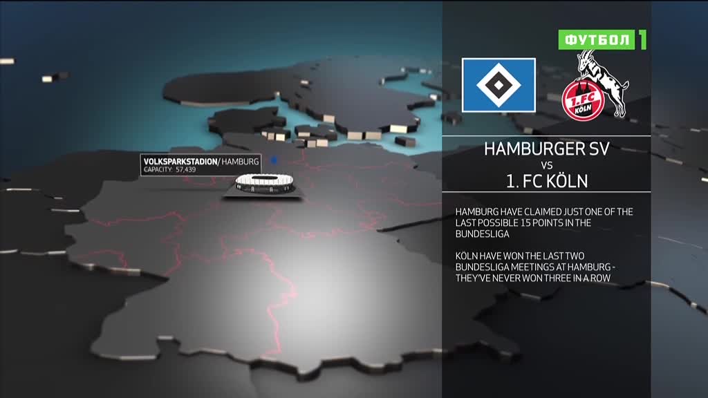 Гамбург - Кельн 1:1 видео