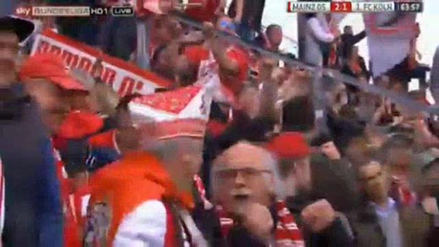 Mainz 05 vs Köln - Goal by M. Risse (64')