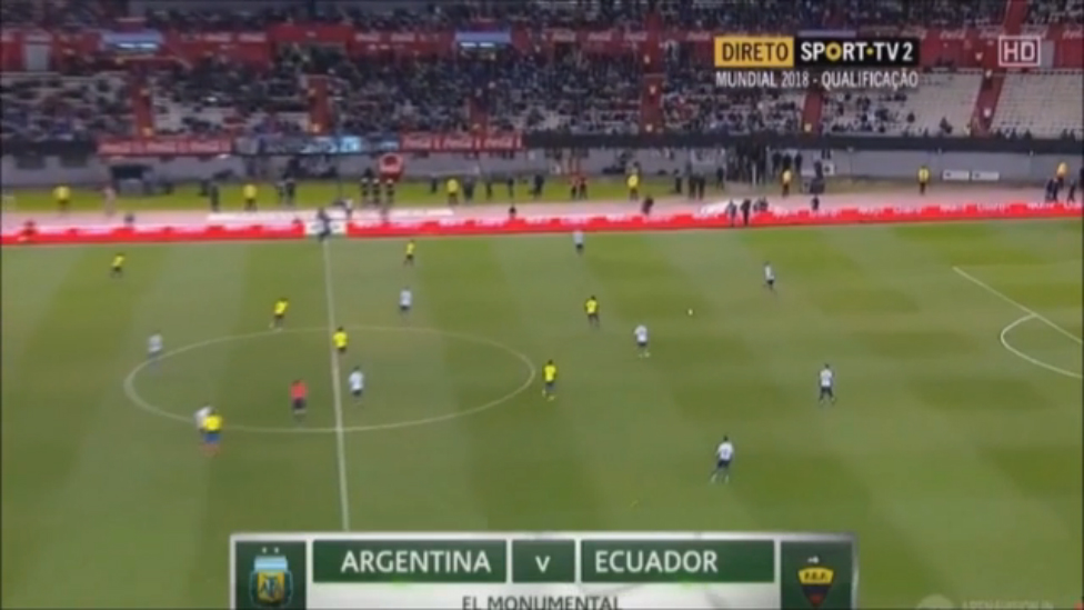 Аргентина - Эквадор 0:2 видео