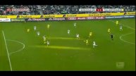 Borussia M'gladbach 3-1 Hoffenheim - Golo de A. Hahn (12min)
