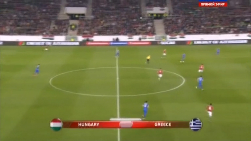 Венгрия - Греция 0:0 видео