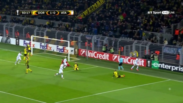 BV Ballspiel Verein Borussia Dortmund 3-2 Atalanta...