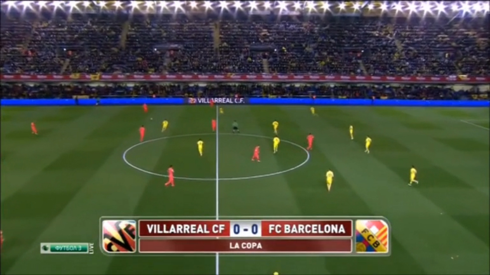 Вильярреал - Барселона 1:3 видео