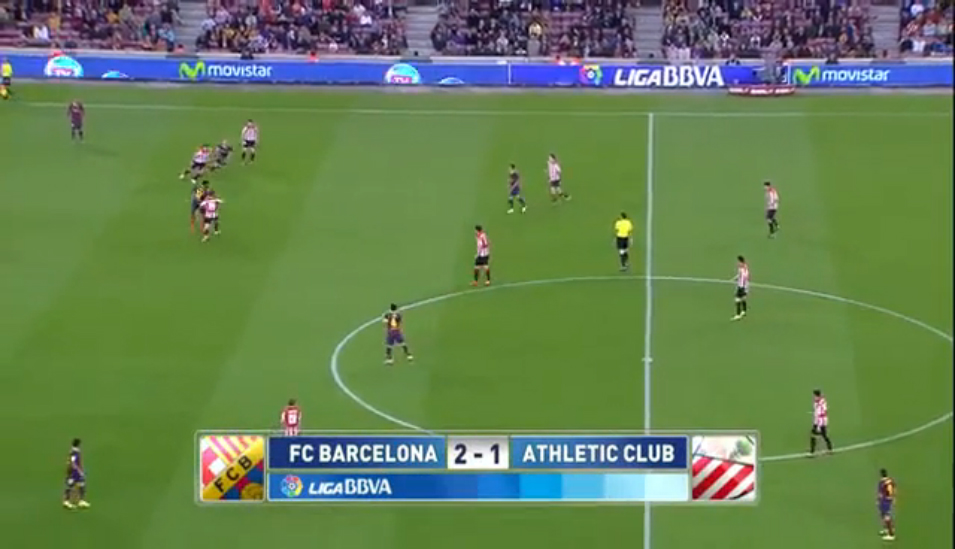 Барселона - Атлетик 2:1 видео