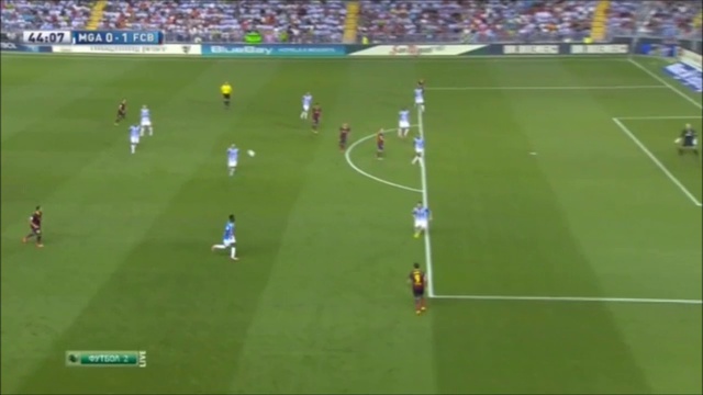 Малага - Барселона 0:1 видео