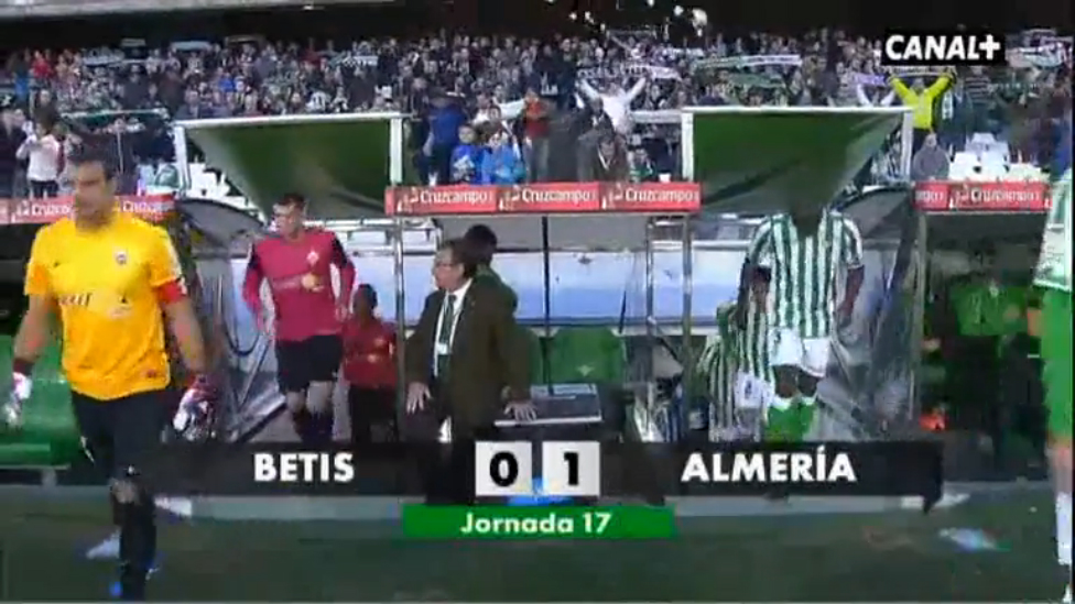 Бетис - Альмерия 0:1 видео