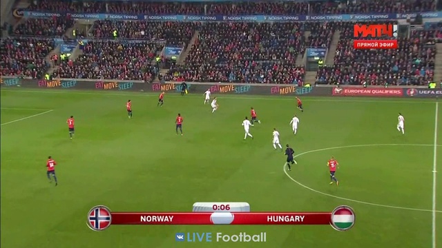 Венгрия - Норвегия 2:1 видео