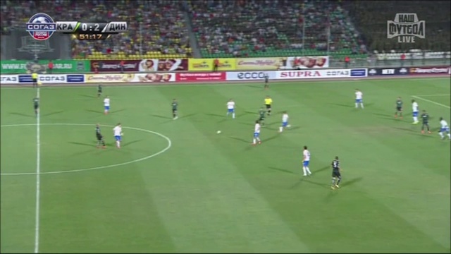 Краснодар - Динамо 0:2 видео