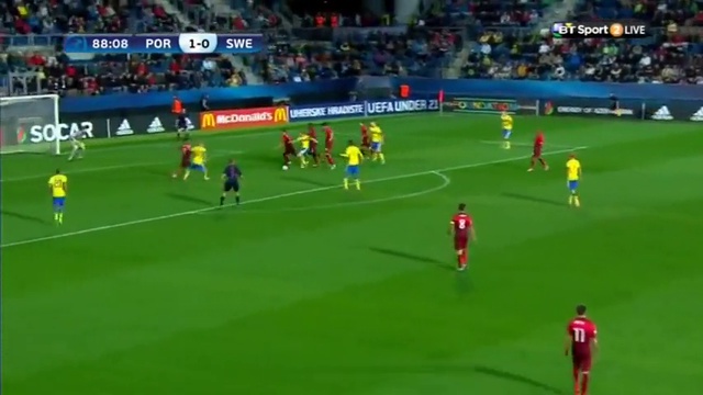 Португалия U-21 - Швеция U-21 1:1 видео
