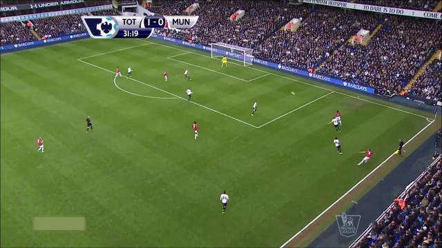 Тоттенхэм - Манчестер Юнайтед 2:2 видео