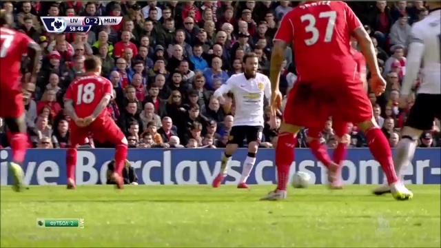 Ливерпуль - Манчестер Юнайтед 1:2 видео