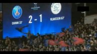PSG 3-1 Ajax - Golo de E. Cavani (33min)