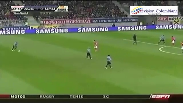 Австрия - Уругвай 1:1 видео