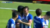 Deportivo La Coruña 3-0 Espanyol - Golo de Lucas Pérez (47min)