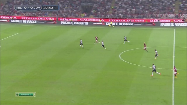 Милан - Ювентус 0:1 видео