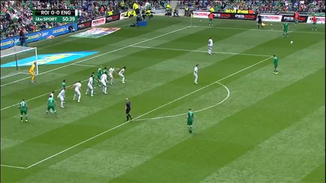 Ирландия - Англия 0:0 видео