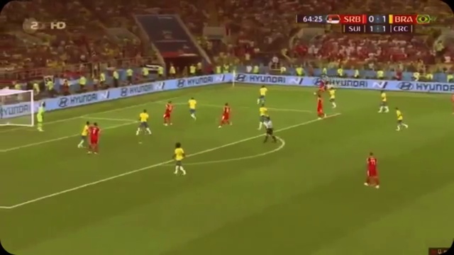 Serbia 0-2 Brazil    ( World Cup RUSSIA 2018 )