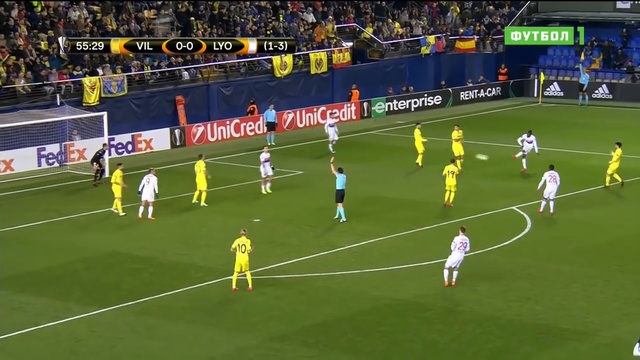 FC Villarreal 0-1 Olympique Lyonnais   ( E.L. 2017...