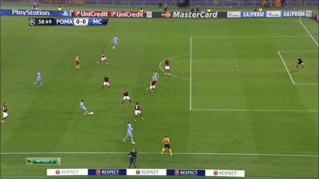 Рома - Манчестер Сити 0:2 видео