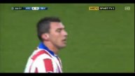 Atlético 4-0 Olympiakos - Goal by M. Mandžukić (65')
