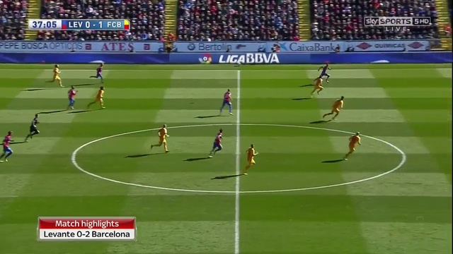 Леванте - Барселона 0:2 видео