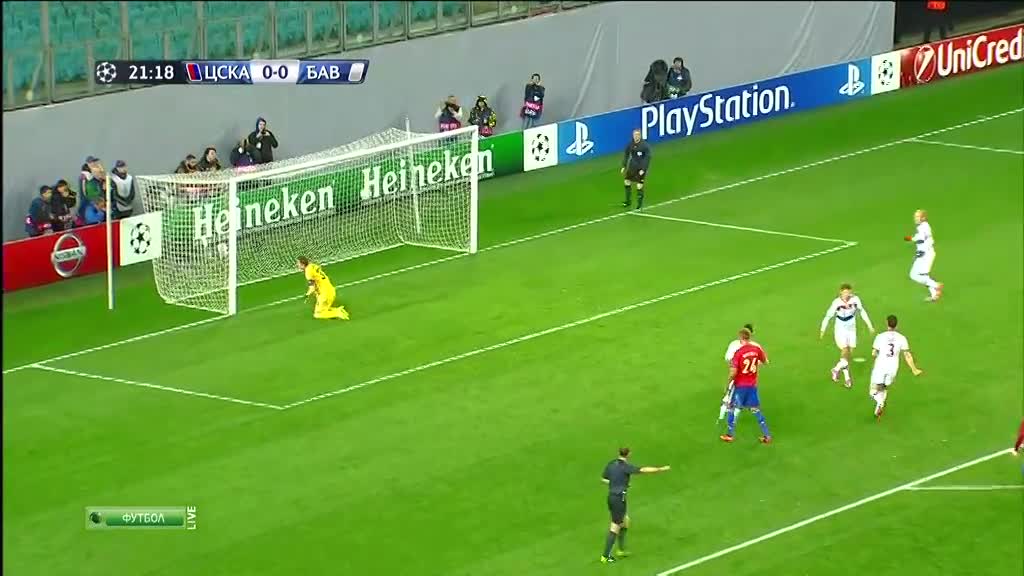 ЦСКА - Бавария 0:1 видео