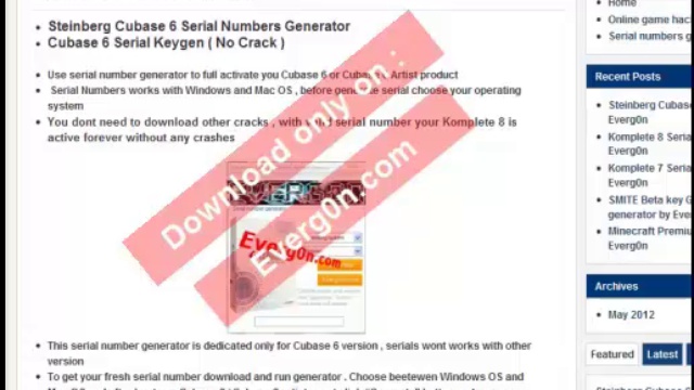 Cubase 7 Activation Code Crack Free