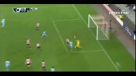 Sunderland 1-4 Manchester City - Golo de P. Zabaleta (55min)