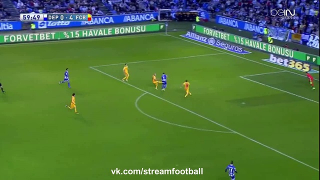 Депортиво - Барселона 0:8 видео