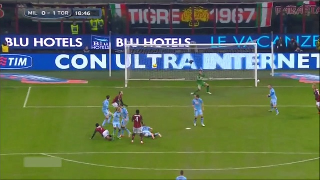 Милан - Торино 1:1 видео