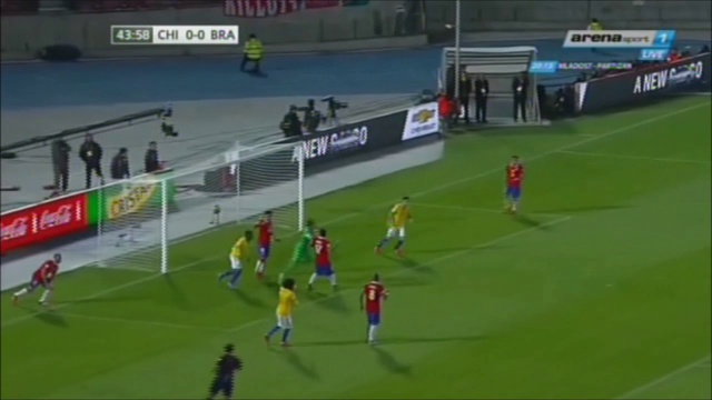 Чили - Бразилия 2:0 видео