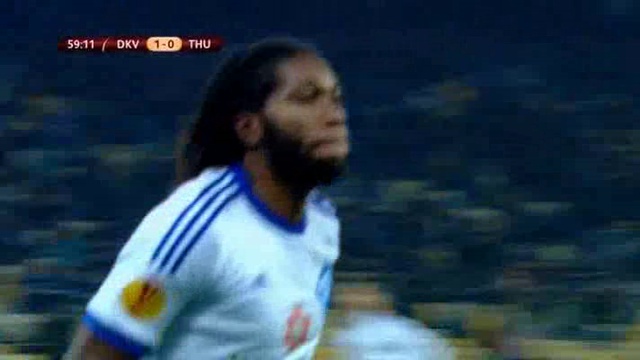 Динамо Киев - Тун 3:0 видео