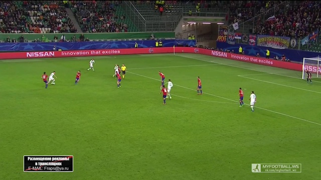 Вольфсбург - ЦСКА 1:0 видео