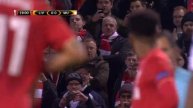 Liverpool 2-0 Manchester United - Golo de D. Sturridge (20min)