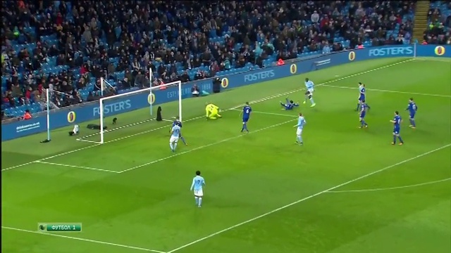 Манчестер Сити - Эвертон 0:0 видео