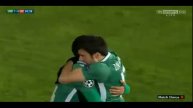 Ludogorets 2-2 Liverpool - Goal by Dani Abalo (3')