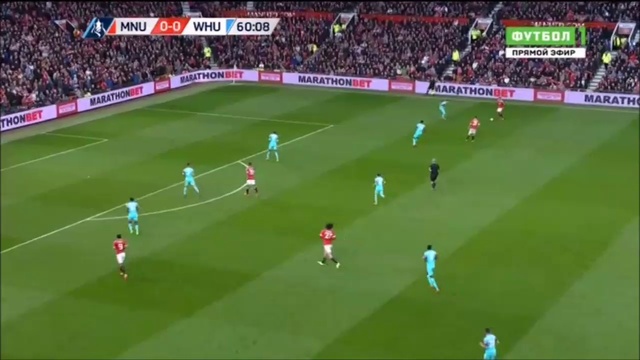 Манчестер Юнайтед - Вест Хэм 1:1 видео